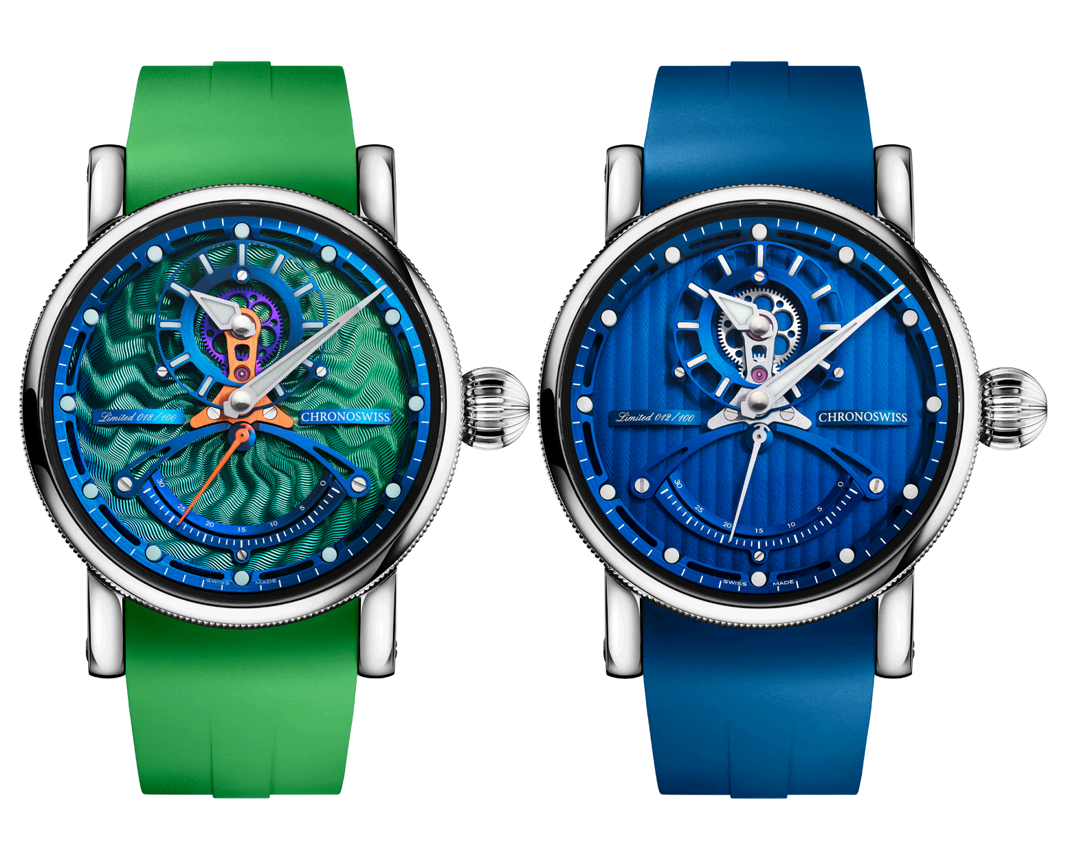 Chronoswiss Reignites the ReSec Series with Green Monster and Vertical ...